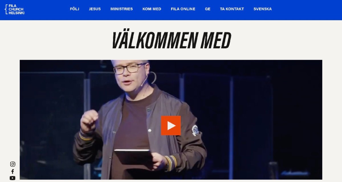 Fila Church nu medlem i Pingstkyrkan i Finland – pingstfi